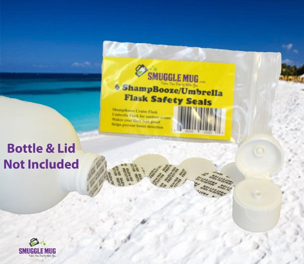 Lid Seals for ShampBooze and BoozeBrella Flasks – Smuggle Mug